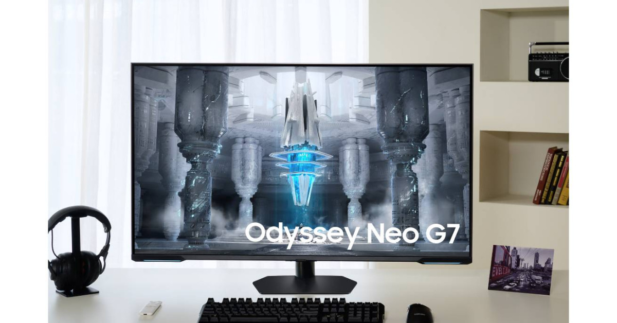 Samsung: Παρουσιάζει το Odyssey Neo G7 43", το πρώτο Mini-LED Flat ...